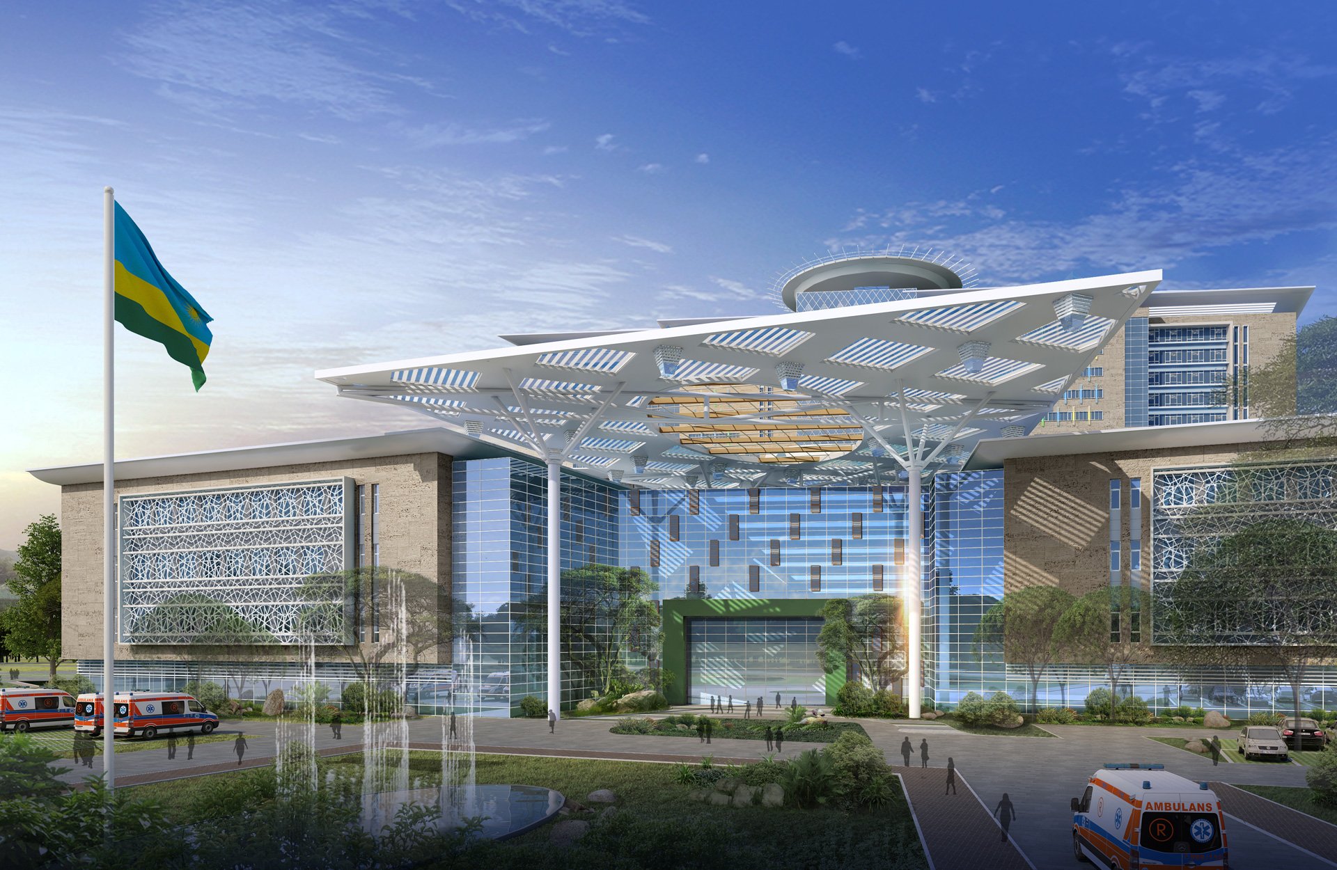 Rwanda Military Hospital / Kigali, Rwanda – TKI